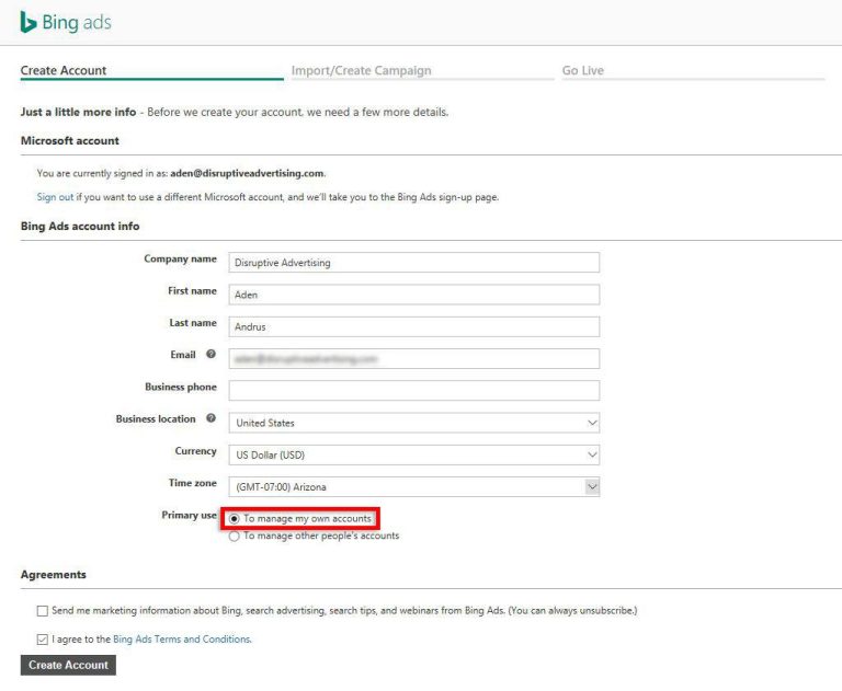 Microsoft Bing Ads | Optimized Webmedia Marketing